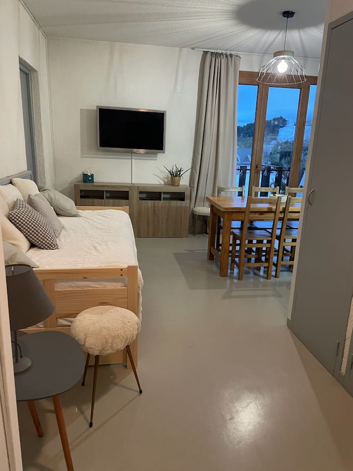 Appartement T2 Chaleureux Au Pied Des Pistes - Saint-Jean