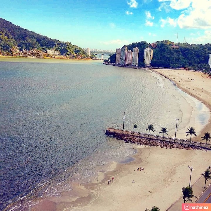 Apt Acomoda Até 6 Pessoas - Sao Vicente, Brazil