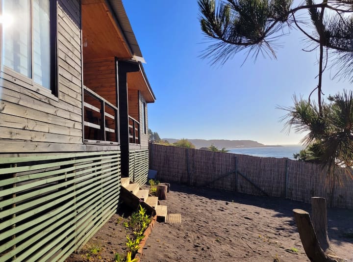 Frente Al Mar. Casa Pitío - Pelluhue