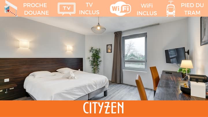Zenb&b | Cityzen | Pied Du Tram| Frontière Suisse - Gaillard