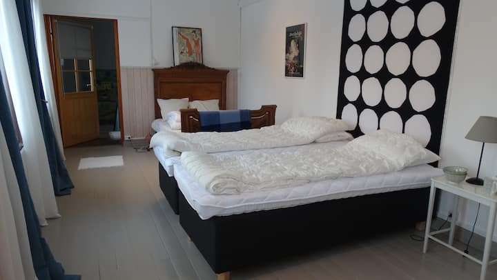 Chambre "Valkko" Pour 3 Dans Une Maison En Bois - Kemijärvi