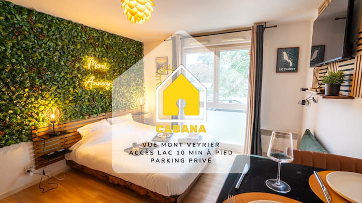 Cabana & Merci Annecy - Parking Et Proche Du Lac - Annecy