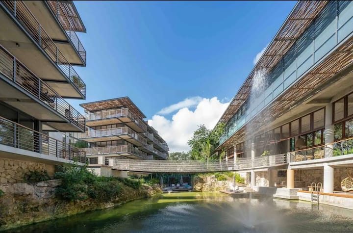 Luxe Xalet Condo On Cenote - Playa Paraiso