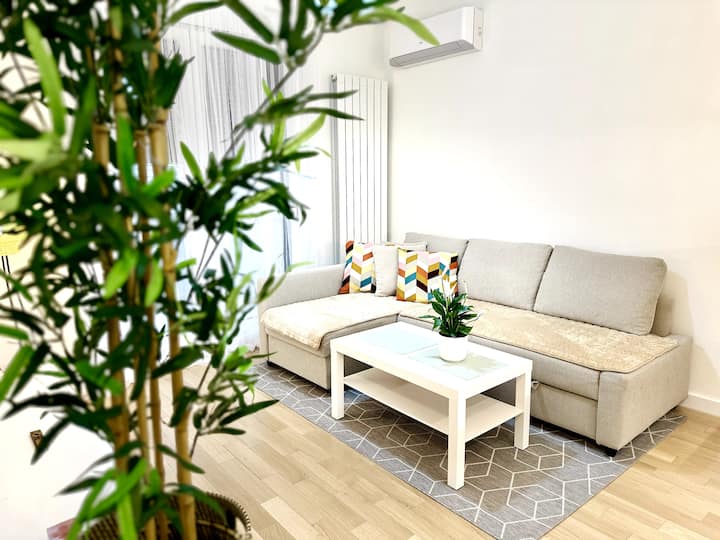 Fast Wifi Free Garage 150m St Sava New Apt - Belgrade