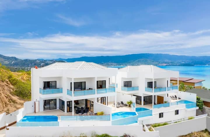 8 Bedroom Villas 134 - Near Beach 201/203/204 - Ko Pha Ngan