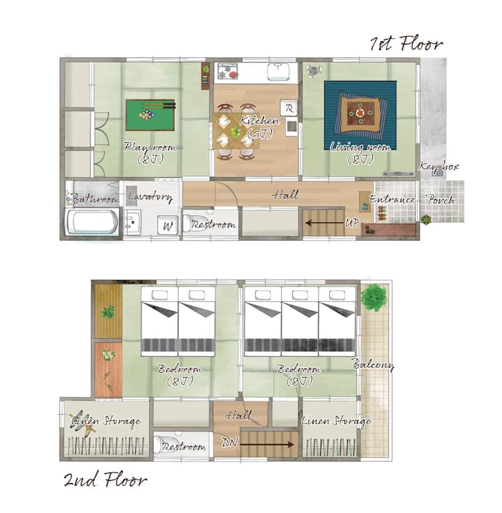 Entire Home／up To 8／traditional House／free Parking - Sendai