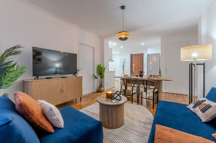 5 Min à Pied Gem - 2 Chambres - Wifi Fibre -Loggia - Grenoble