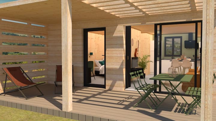 Lodge Cosy Au Coeur Des Puys - Aydat
