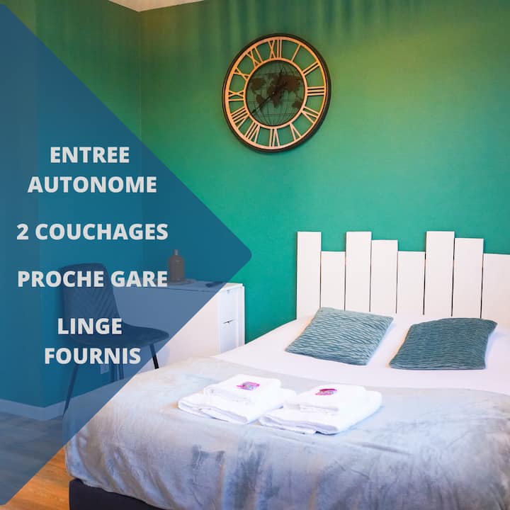 Le Cygne - Studio - Vue Pyrénées - Tarbes