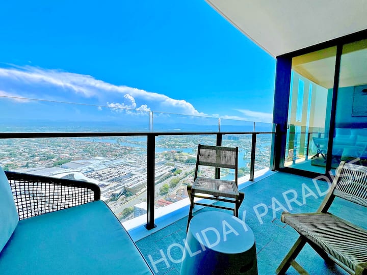 *Luxury S Casino Apt- Sky Ocean 2bdr Lv42 Netflix - Gold Coast