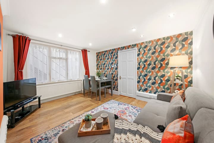 Cosy 1 Bed Flat Kings Cross - Small Garden Space - Londres
