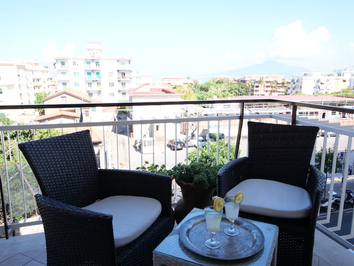 Aranci Apt 67 -  Sorrento Centre And Vesuvius View - Sorrento