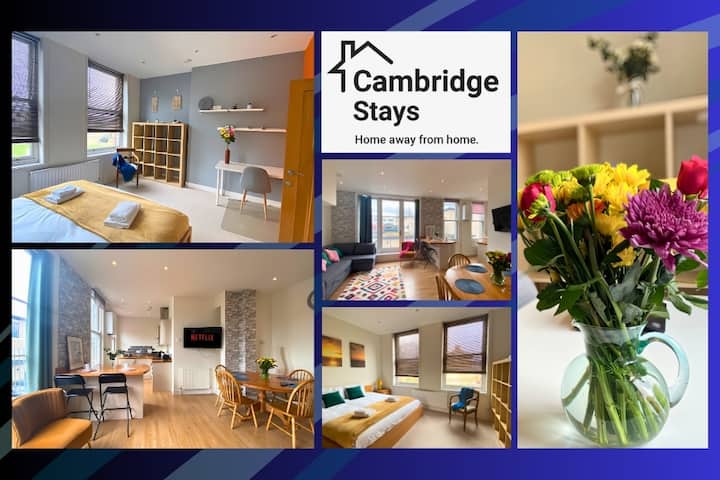 Diamond 2br| Walk To City & Train | Free Parking1 - Cambridge
