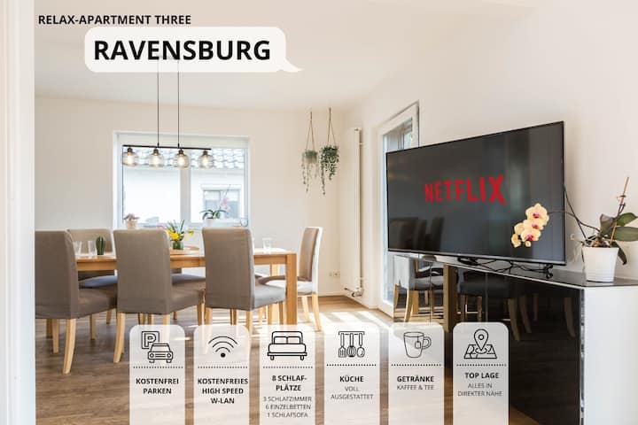 Relaxapartment Family Friendly, Up To 8 Guests - Ravensburg