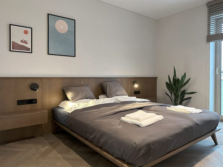 Minimalistic Apartment In Paupys - Vilnius