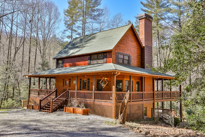 Serene Mountain Lodge! Hottub, Firepit, Game Room - Región de Georgia