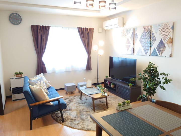 寛ぎを醸し出す空間プランニング!エアコン完備!デザイナーズ部屋! - Sapporo