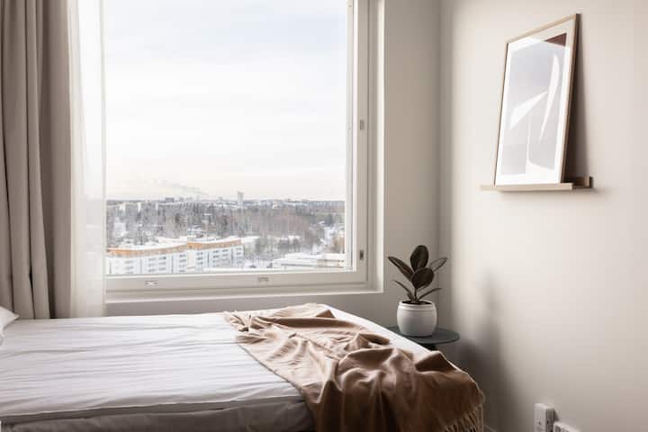 Cozy Compact Studio With A View - Espoo