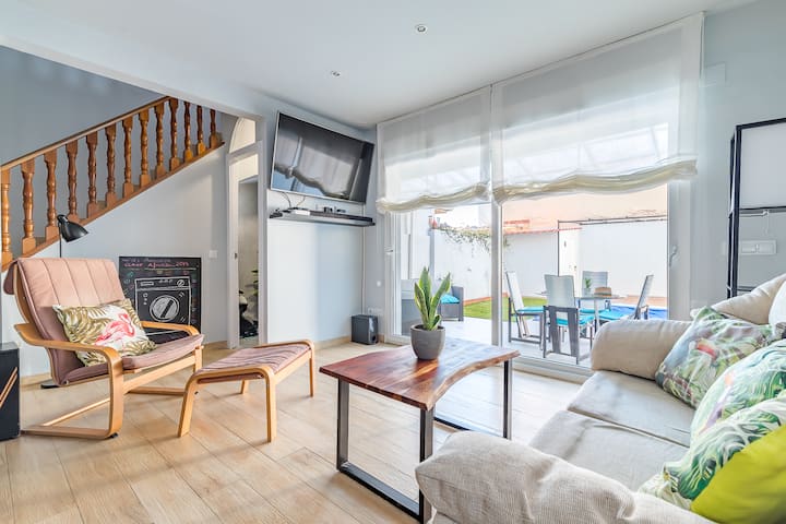 2bd House In Madrid City. Private Swimming Pool - Madrid