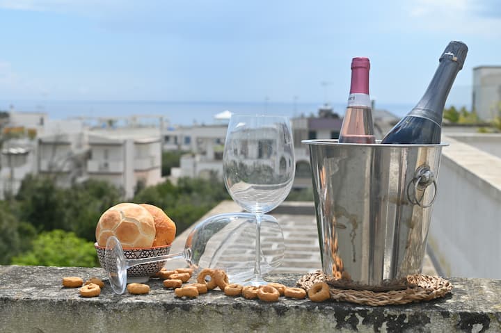 Lupinohouse Alloggio Terrazza Dx - Castro, LE