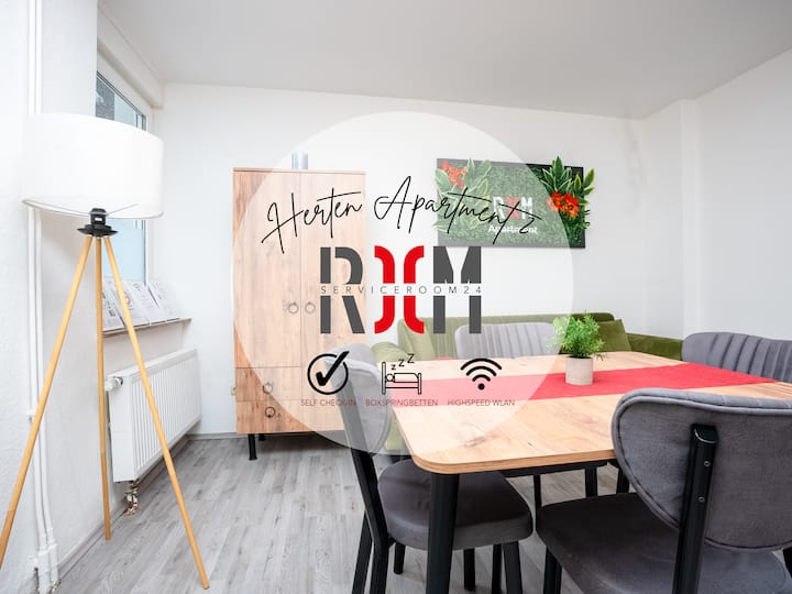 Serviceroom24 - Apartment 2 In Herten Smarttv|wlan - Marl