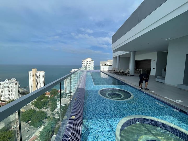 Edificio ÁMbar Roca 506 Rodadero Sur - Santa Marta