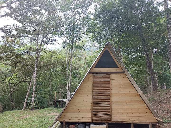 Casa Cabaña Con Jacuzzi Privado - Nimaima