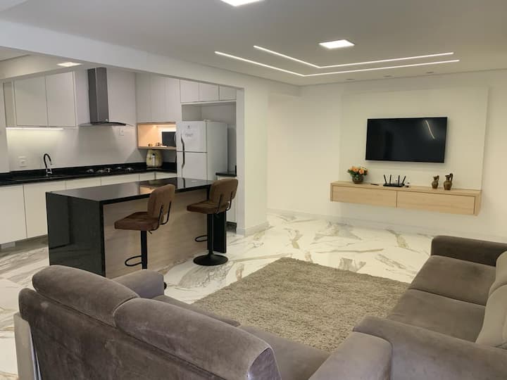 4 Min. Da Praia, áRea Garden, 3 Dormitórios, Wi-fi - Balneário Camboriú