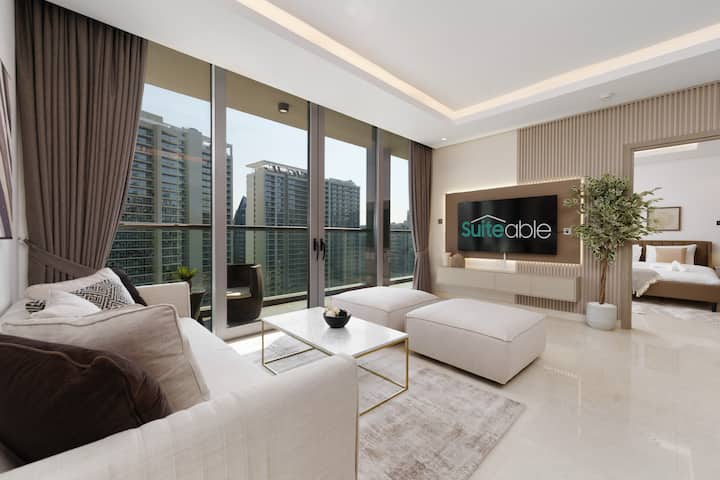 Business Bay Exquisite Living Experience-suiteable - Dubái