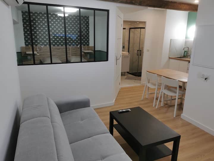 T2 Vieux Port, Climatisé, Neuf ,1 Lit,canapé Fixe - La Ciotat