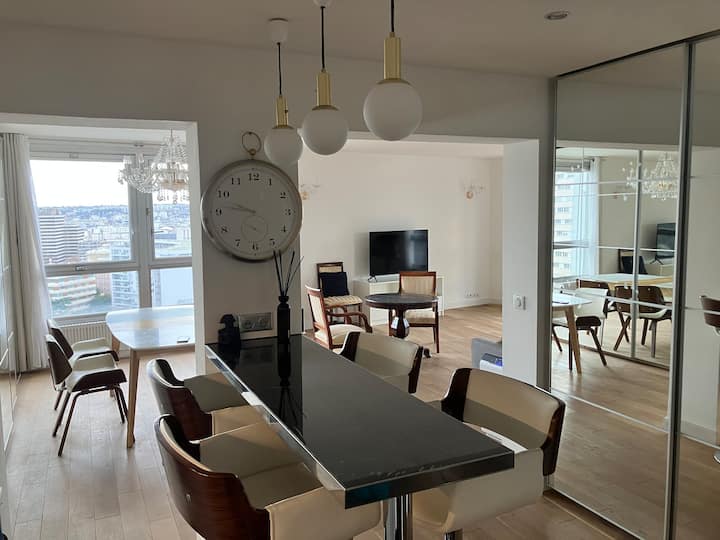 Vue Appt 2 Ch, Terrasse & Parking, Proche Paris - Neuilly-sur-Seine