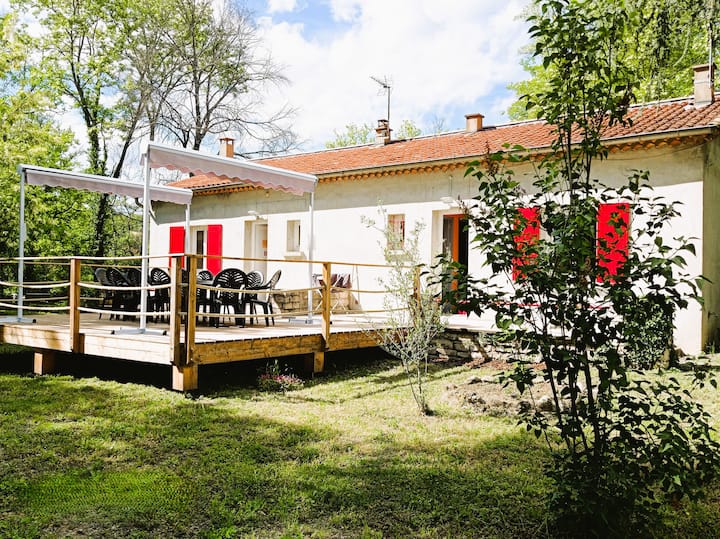 Gîte En Bord De Plage, Ardèche - Vallon-Pont-d'Arc