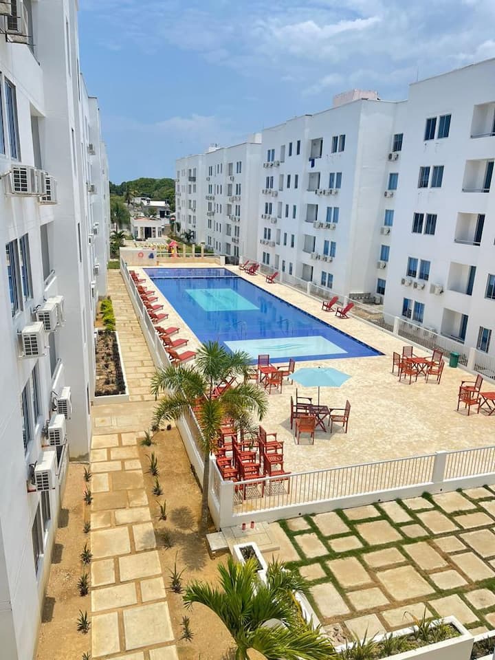 Apartamento Con Piscina En Coveñas - Covenas