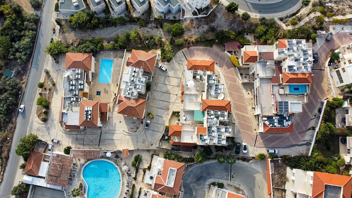 Eden Blue-horizon 1b, Paphos, Sea View, Pool - Pafos