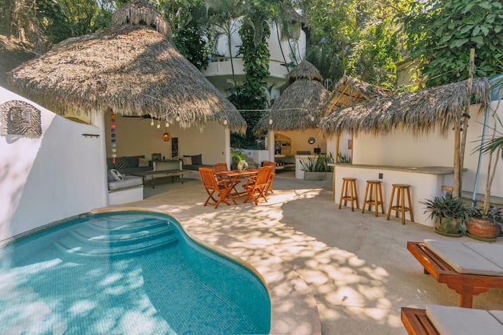 3br Oasis With Ocean View + Pool - Sayulita