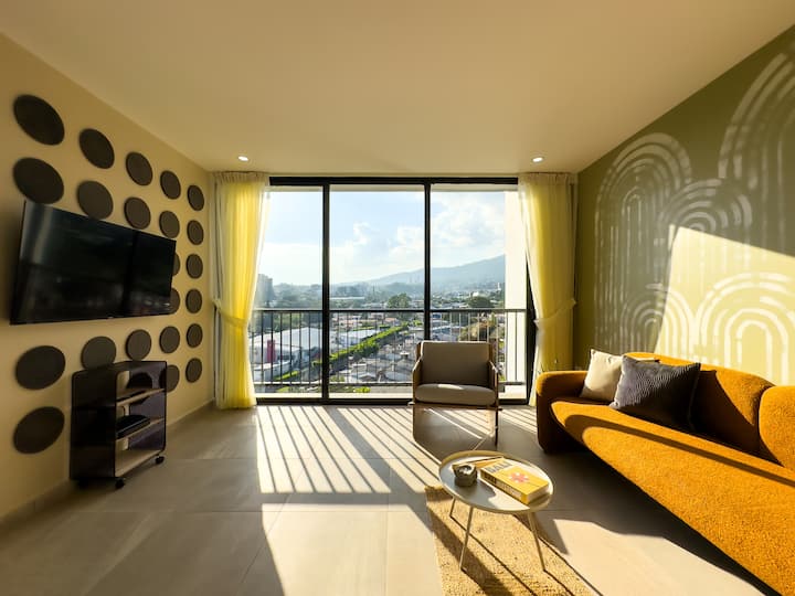 Zensivar | 6 Guests | 3 Bedrooms | Cityview - El Salvador