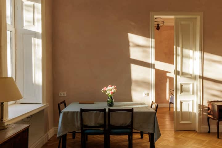 Sunlit Cosy 2br Historical Flat - Tiflis
