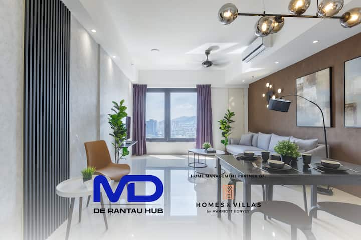 Deluxe 3br Family Suite In Georgetown 乔治市三卧家庭套房 - Penang