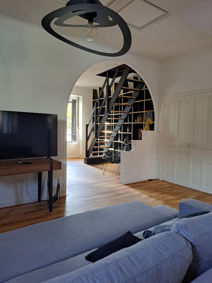 Le Sept, Joli Duplex En Centre-ville - Anduze