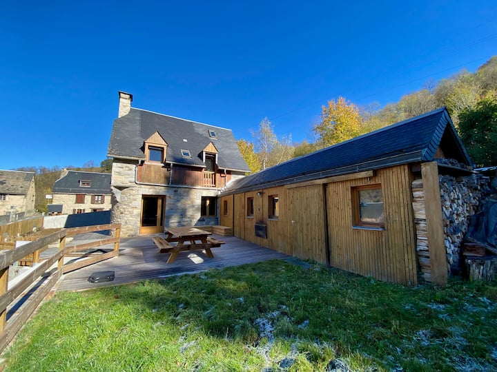 Maison Chaleureuse Avec Vue Sur Le Lac - Adervielle-Pouchergues