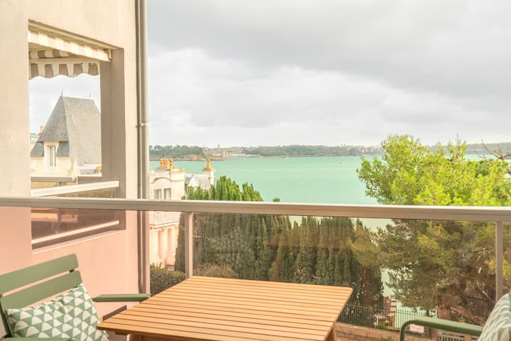 L’instant ÉMeraude - Splendide Vue Mer Et Parking - Dinard