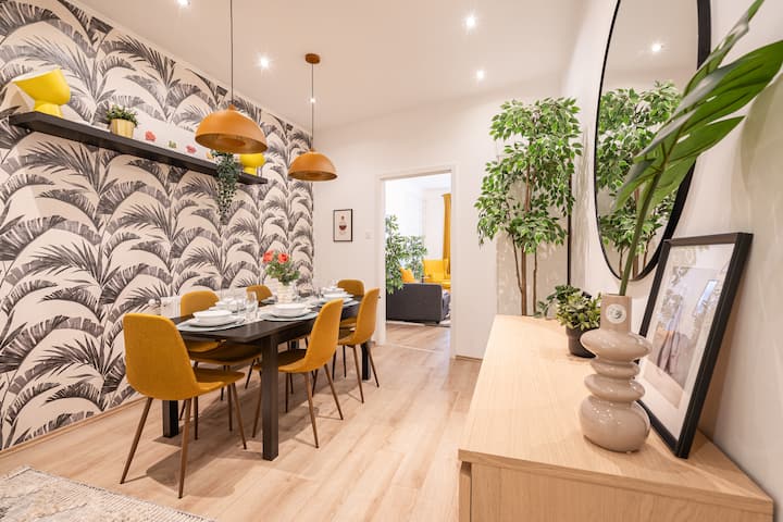 Warm Elegance Retreat : 75 M2 Comfort Near Ny Café - Budapeste