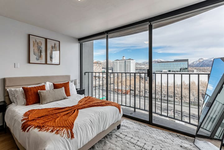 Luxury Studio Apt In Downtown Slc – 3 Min To Arena - Salt Lake City, UT