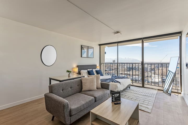 Luxury Studio Apt Downtown – 3 Min To Delta Arena - Salt Lake City, UT