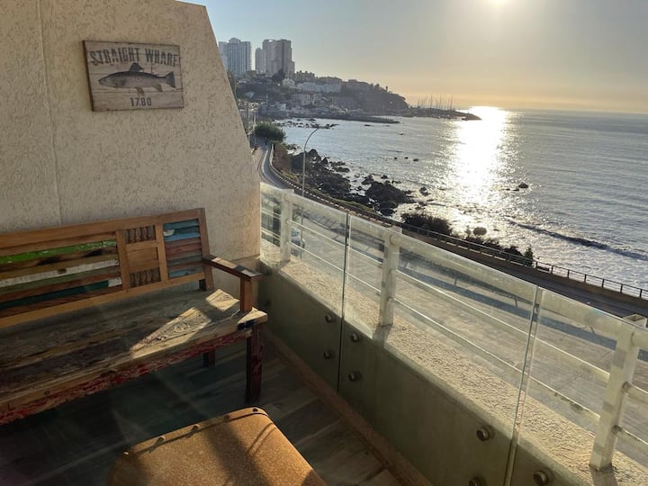 Lindo Departamento Frente Al Mar - Concón