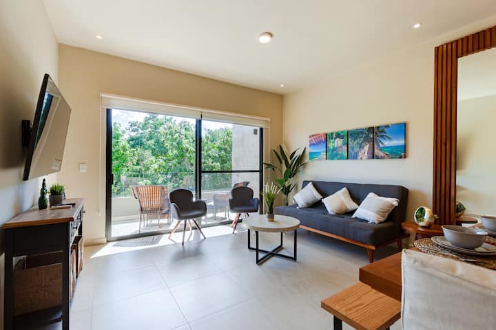 Carmelita Coto8|gated,wifi 200mb,king,6pools,2gyms - Cozumel