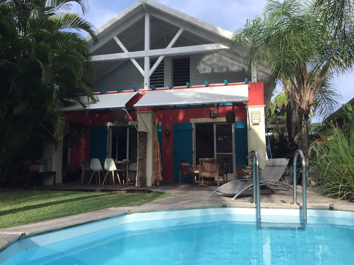Villa Marie Galante 4/6 P  à 50 M De La Plage - Guadeloupe