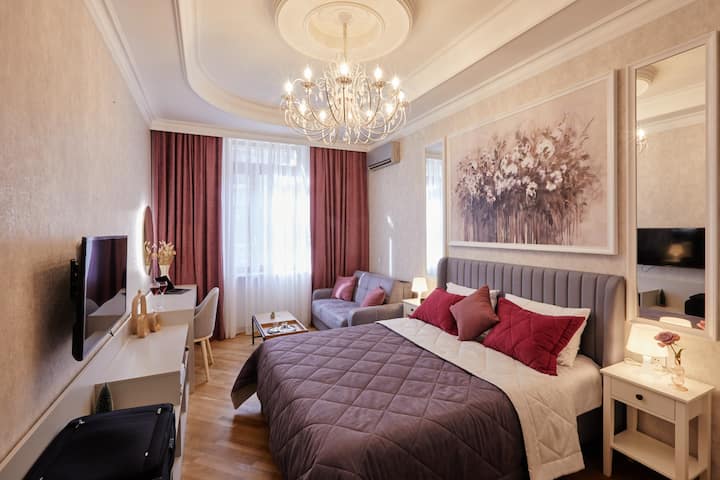 Oldcity/boulevard/fountain Sqr/cozy Appartment - Baku