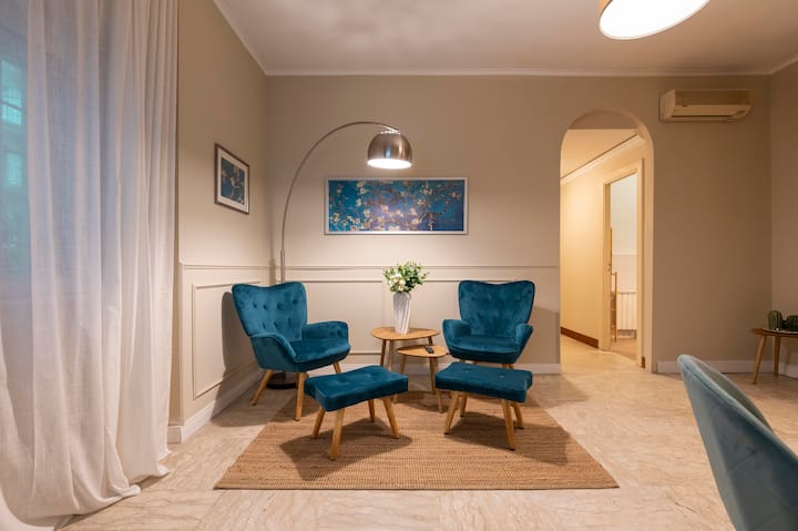 7 Minutes Du Colisée-smart Tv-a/c-cuisine Complète - Roma