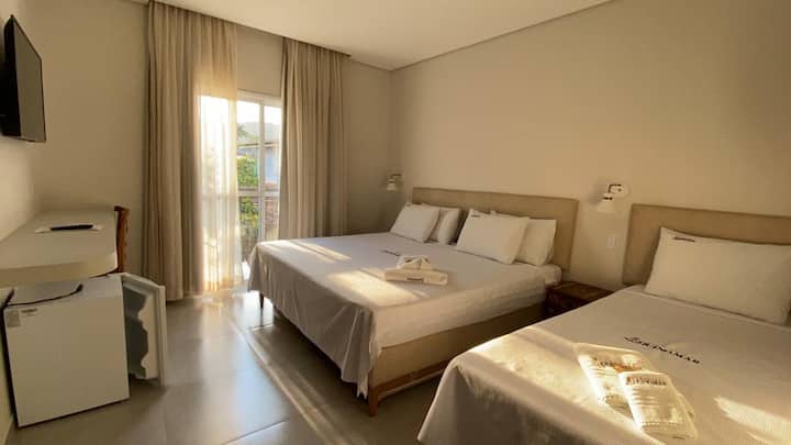 Suíte Dupla - Pousada - Paraty